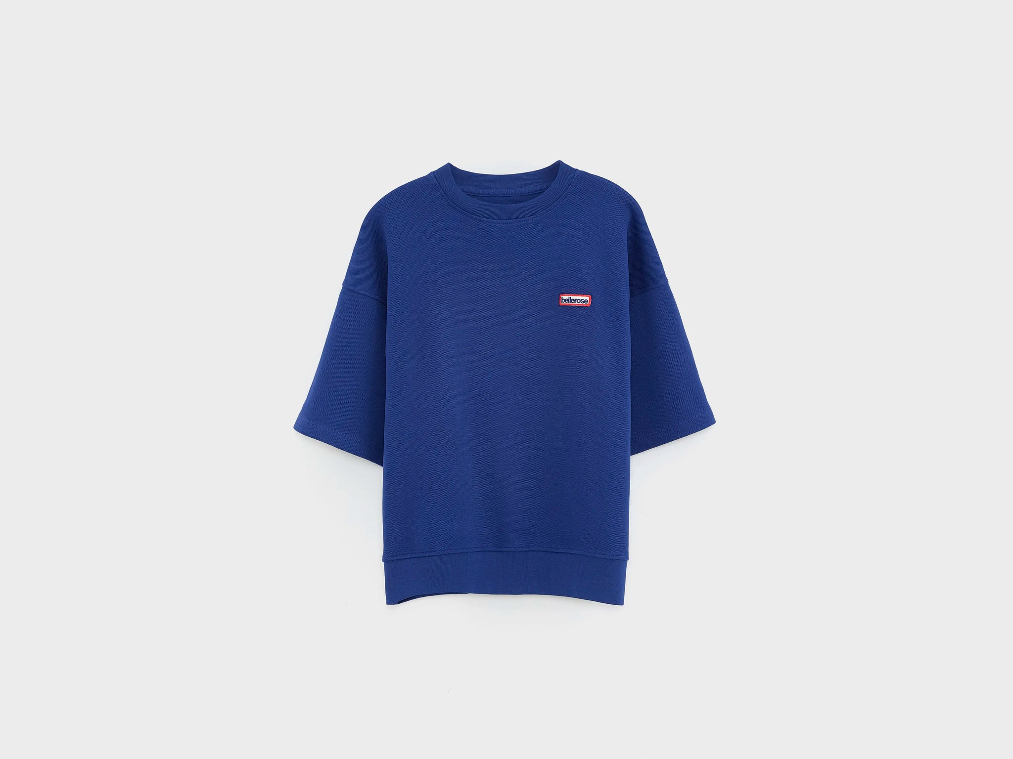 T-shirt ronde hals kobaltblauw - Jongens | Bellerose
