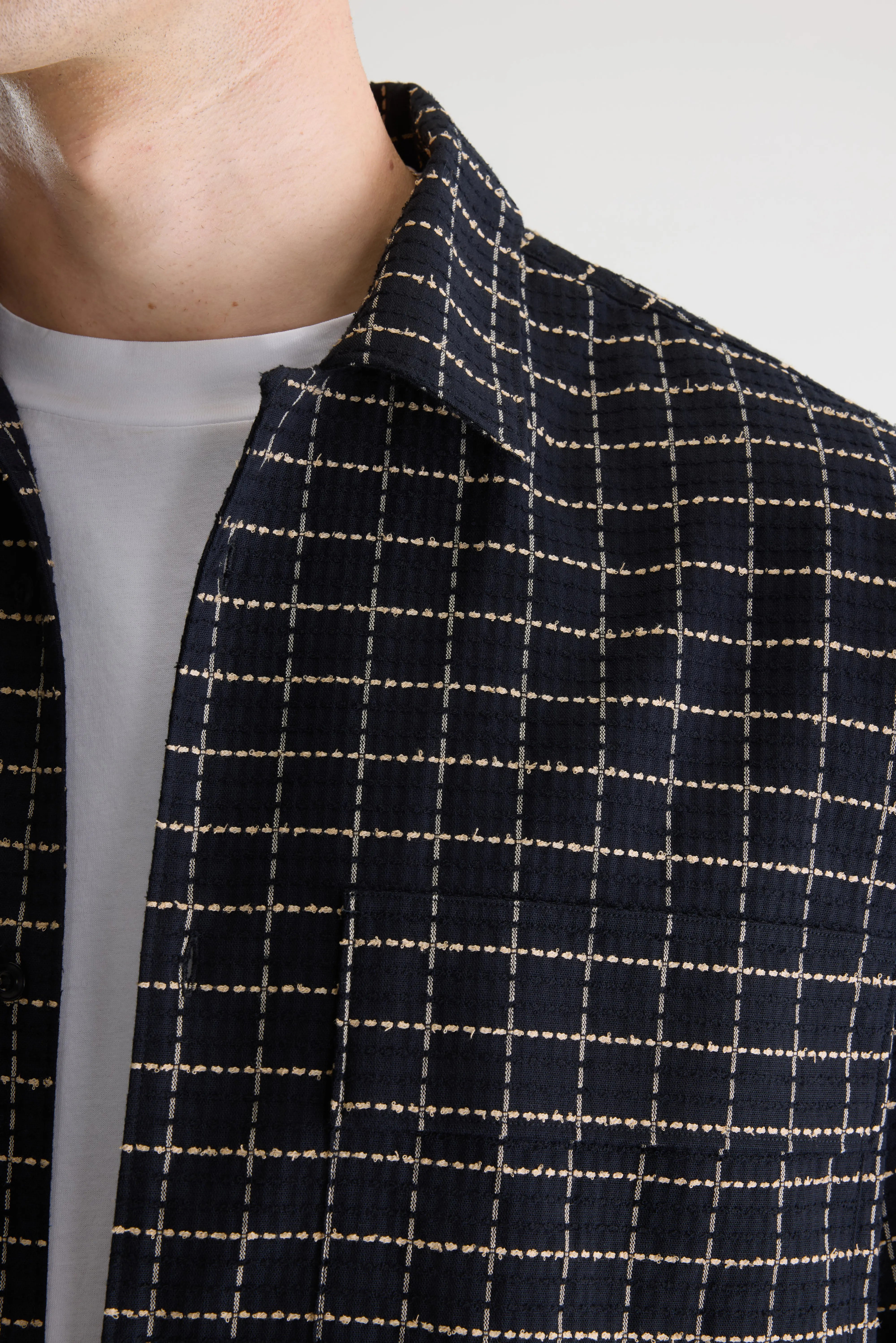 Boxy-fit short sleeve shirt for men | Bellerose