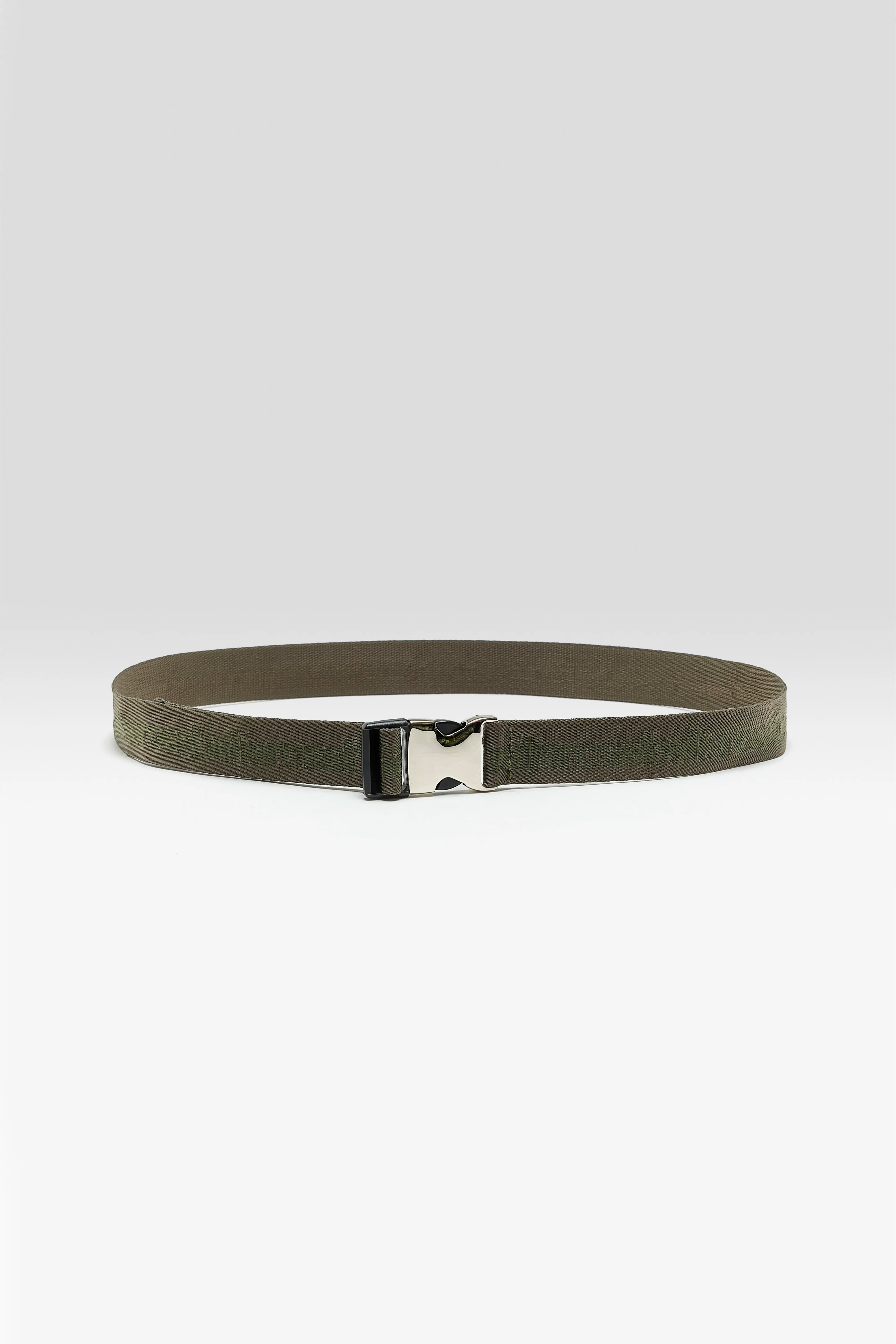 Women's khaki webbing belt | Bellerose