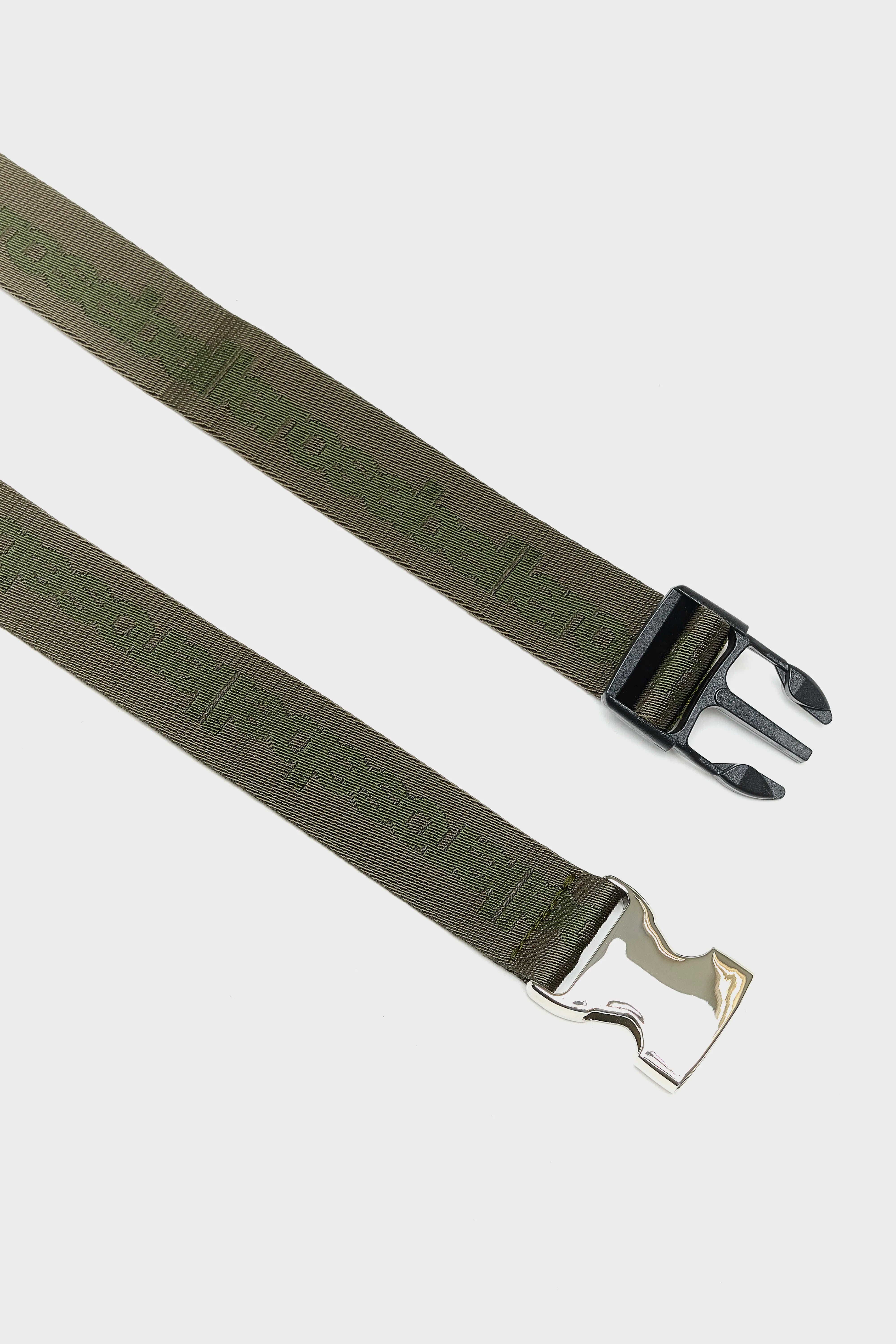 Women's khaki webbing belt | Bellerose