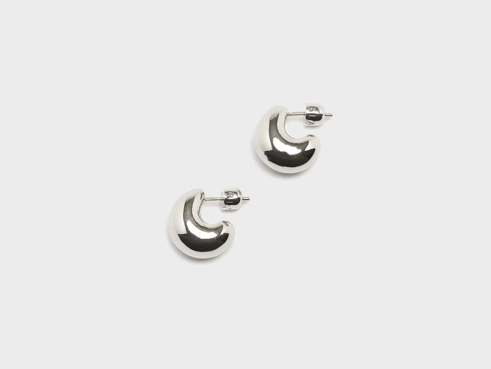 Maria Black | Tryvann Pillow Silver Earrings | Bellerose
